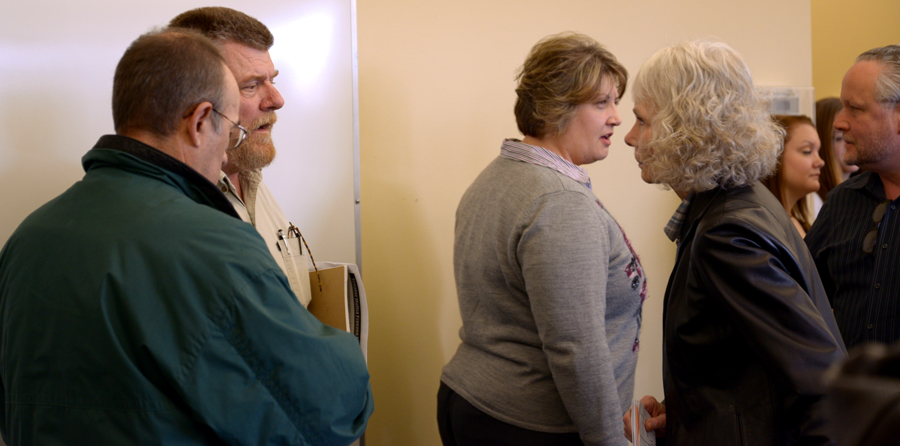 the tea party caucus at the town hall meeting - LeftMN